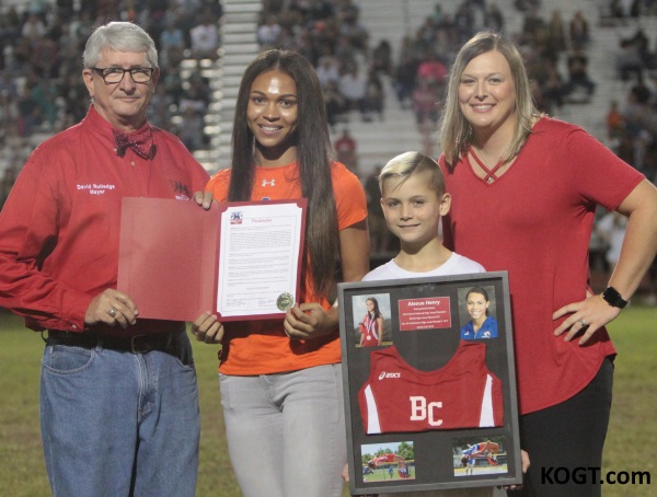 Henry Honored By Alma Mater - KOGT