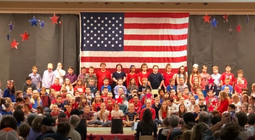 Orangefield Elementary Honors Veterans - KOGT