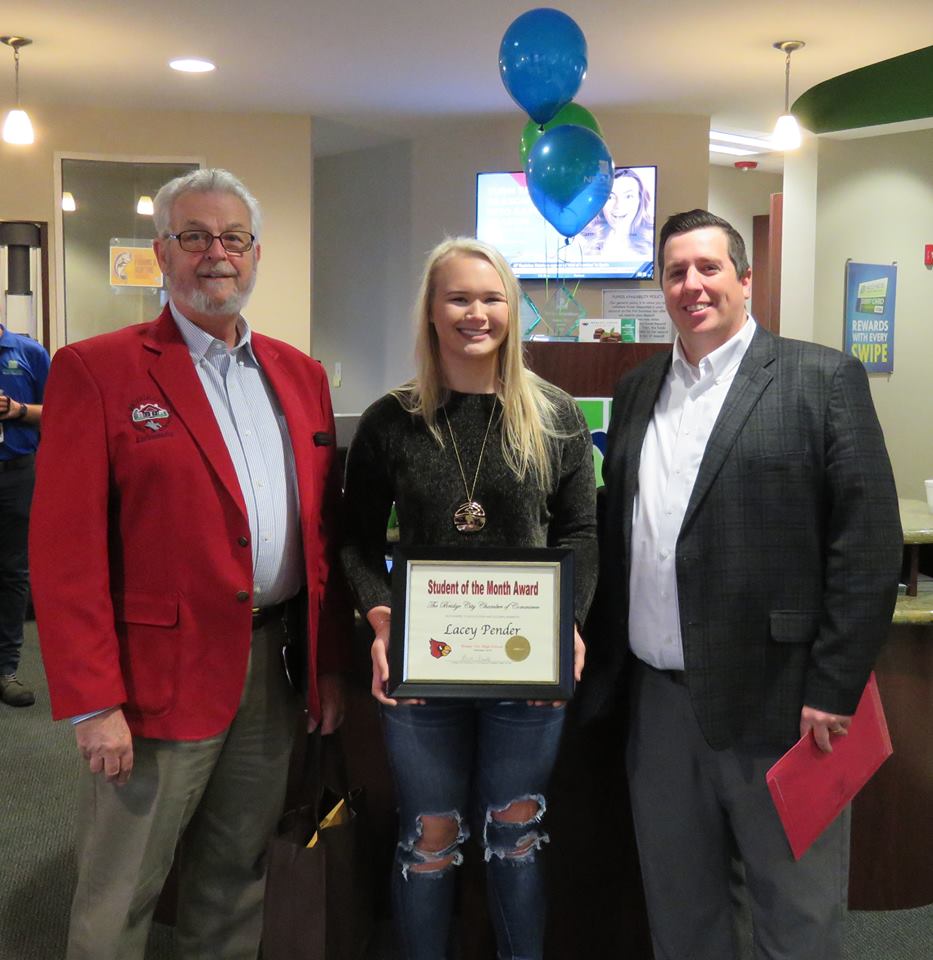 Pender Selected Student of Month - KOGT