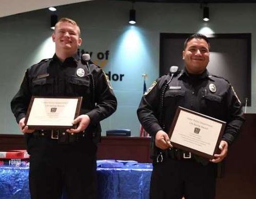 Two VPD Officers Honored - KOGT