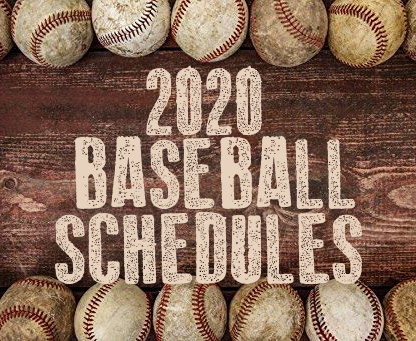 2020 Baseball/Softball Schedules - KOGT