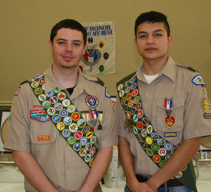 Troop 1 McAllister, Erb Earn Eagle Scout Status - KOGT