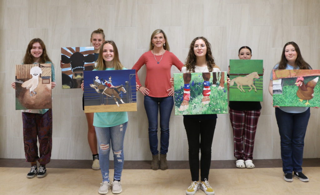 LCMHS Participates In Rodeo Art Competition - KOGT