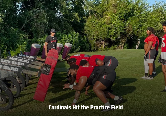 Cardinals Hit the Practice Field - KOGT