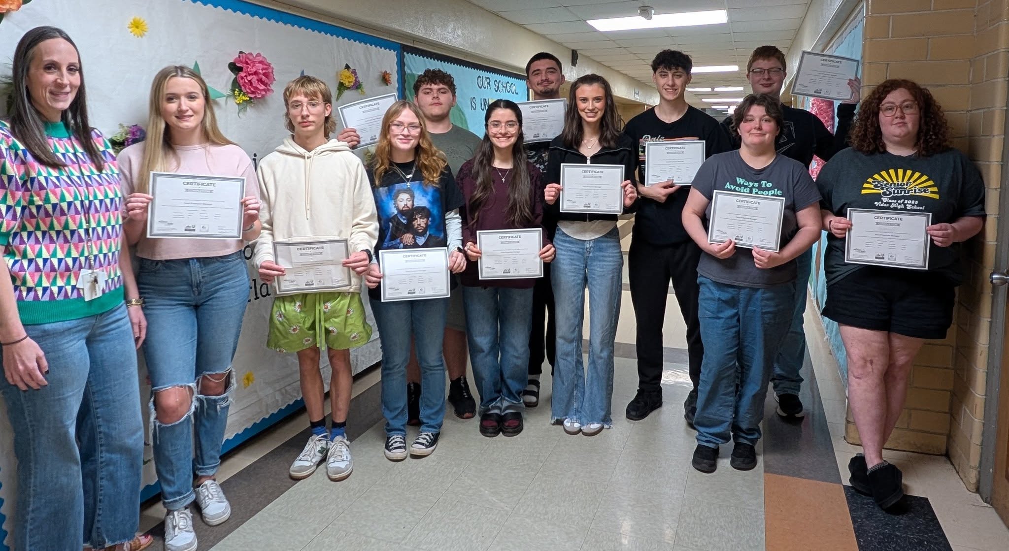 VHS Students Earn Certification - KOGT