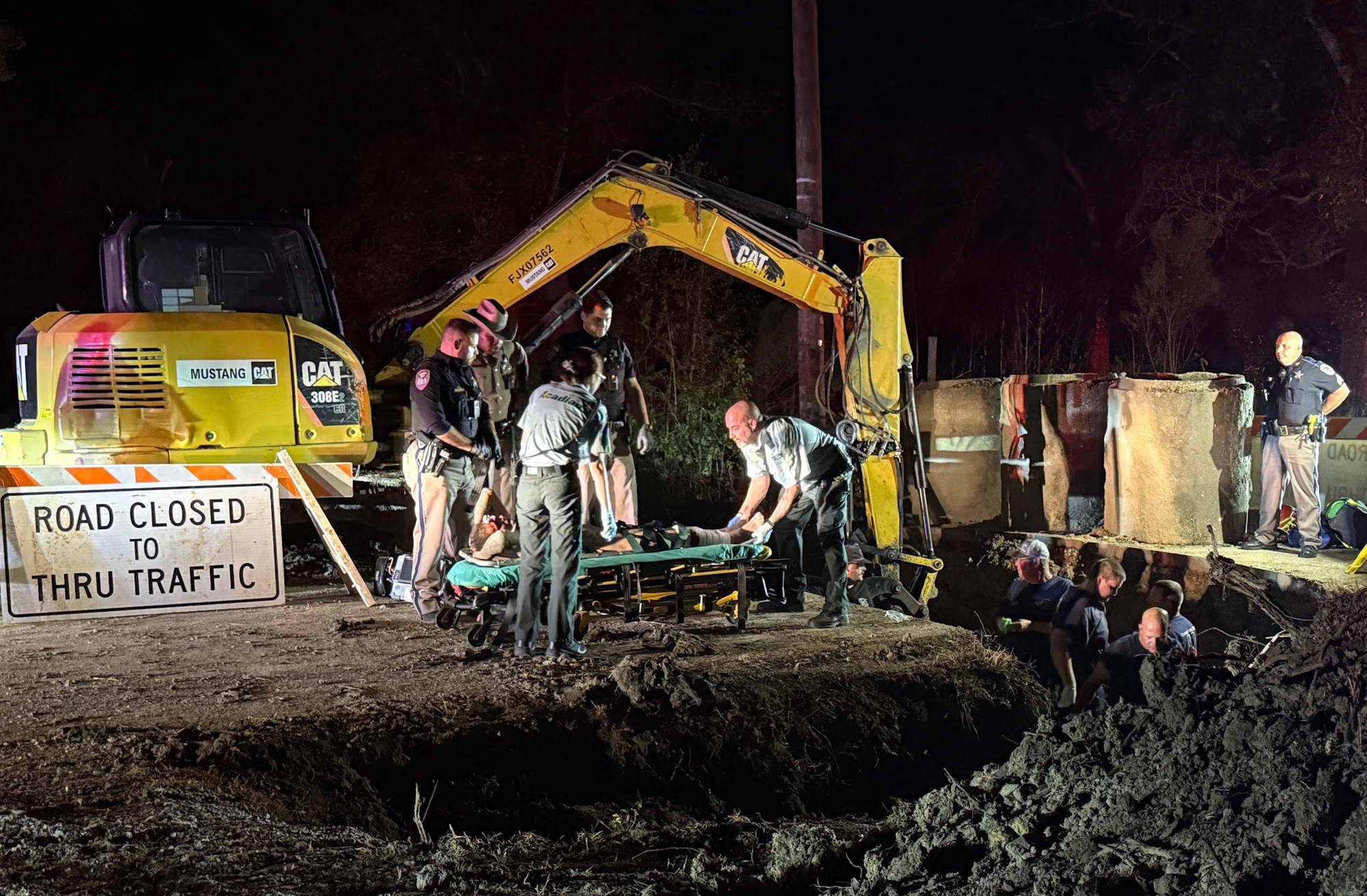 Man Rescued From Hole - KOGT