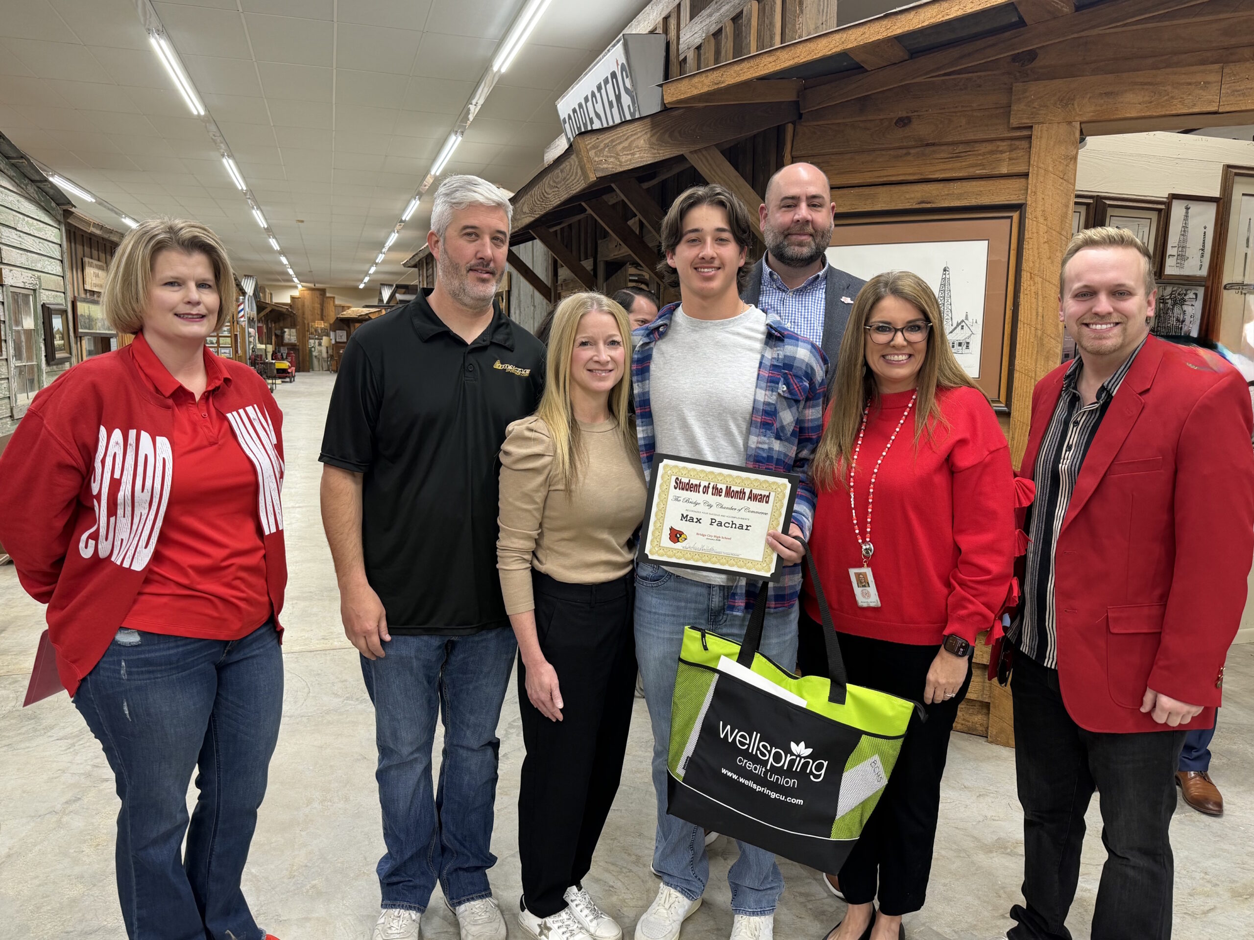 Chamber Names Students Of Month - KOGT