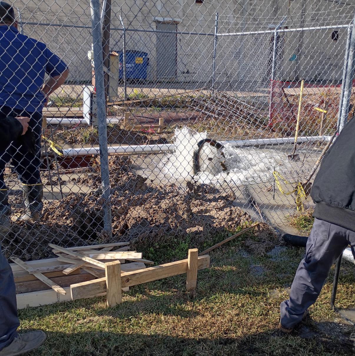 Broken Water Line In Pinehurst - KOGT